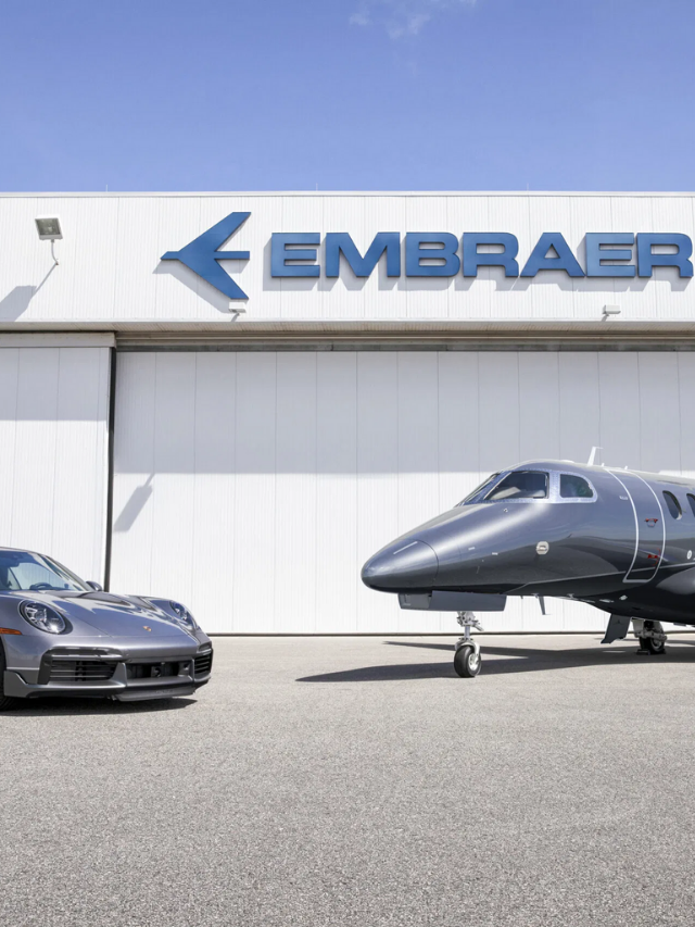 Embraer entrega 1º jato de edição criada em parceria com a Porsche ...