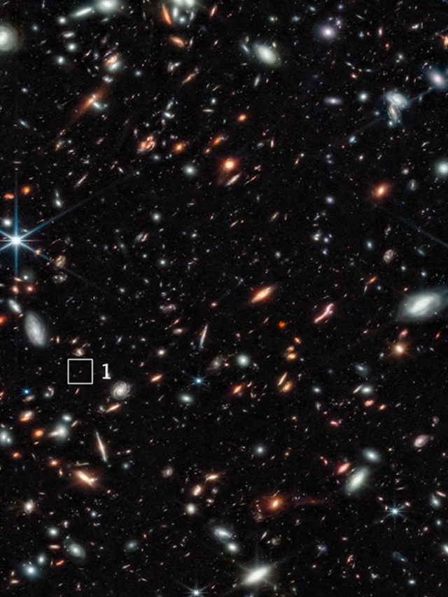 Telescópio James Webb observa duas das galáxias mais distantes já ...