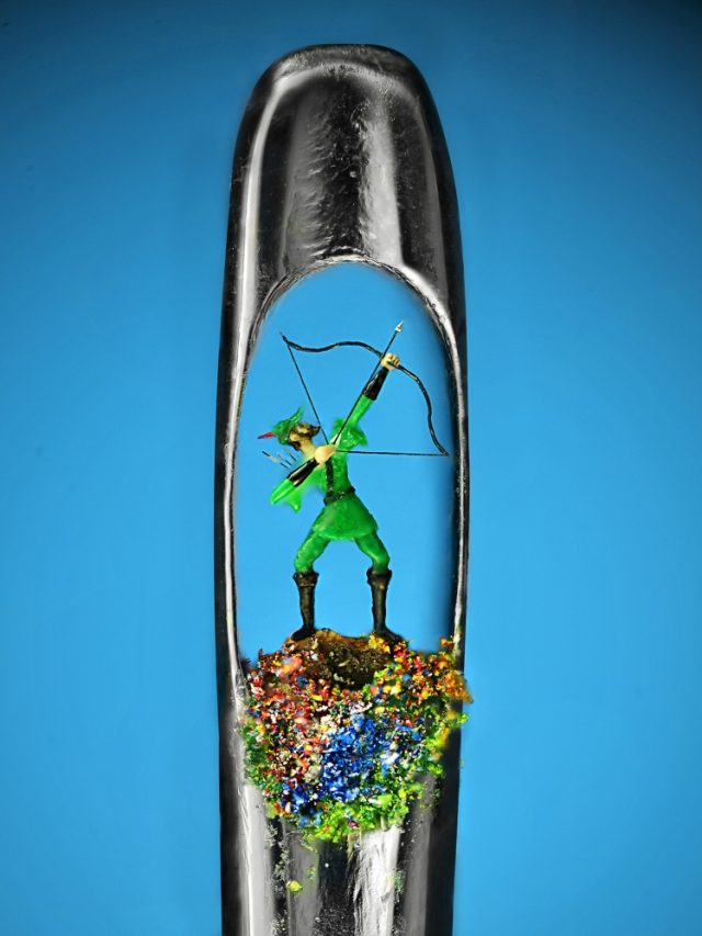 Como são feitas as esculturas minúsculas de Willard Wigan | Web Stories ...