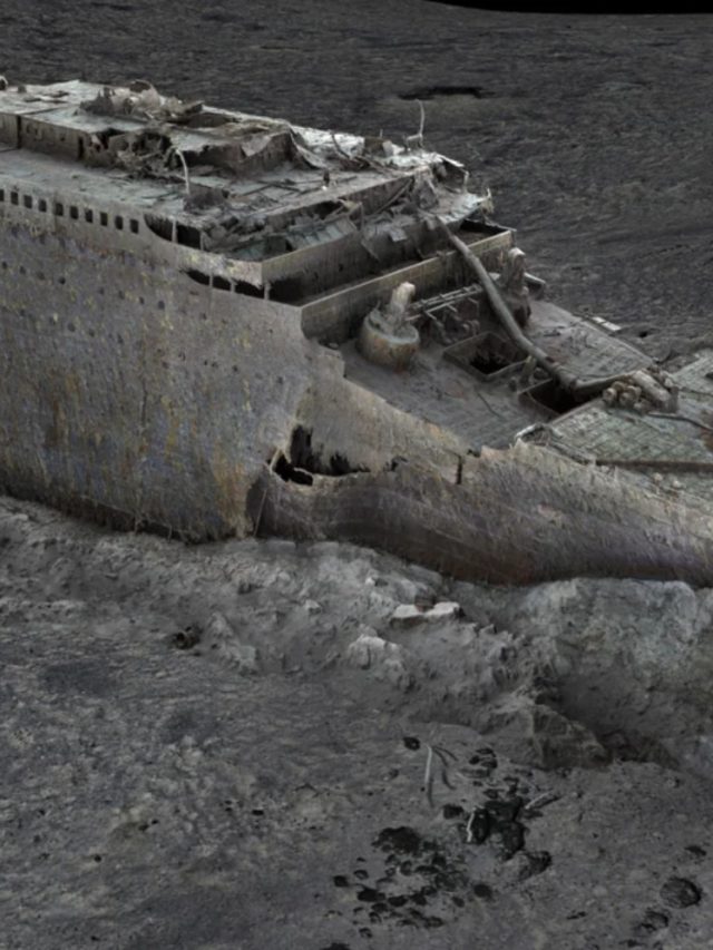 Projeto de escaneamento subaquático oferece visão inédita do Titanic ...