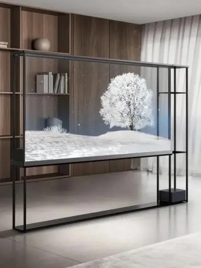 Conheça TVs transparentes que podem redefinir nossa relação com telas ...