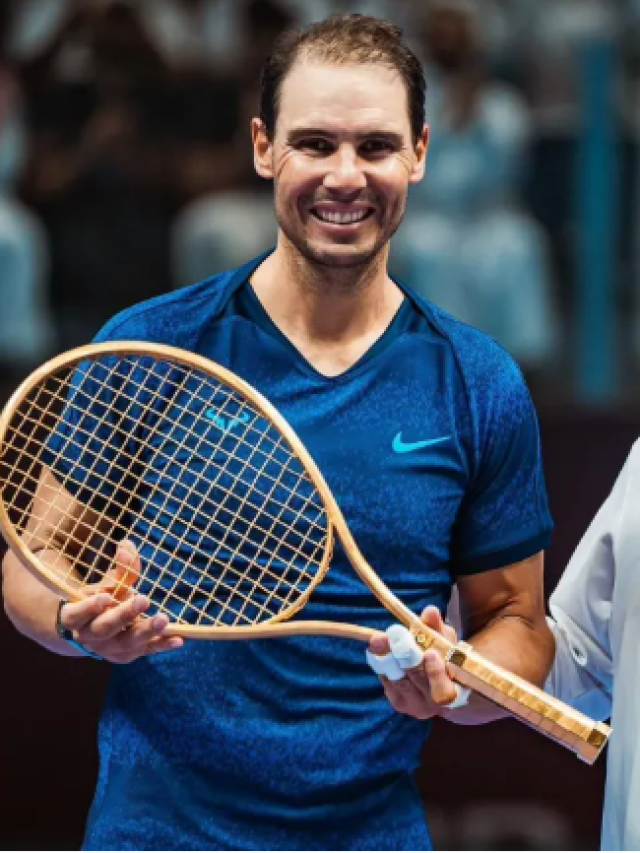 Saiba o valor da raquete de ouro que Rafael Nadal ganhou | Web Stories ...